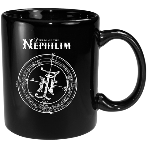 Fields Of The Nephilim classic logo Black Coffee Mug | Fields Of The ...