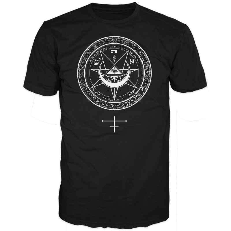 Fields Of The Nephilim lvx 2012 Black T-Shirt | Fields Of The Nephilim ...
