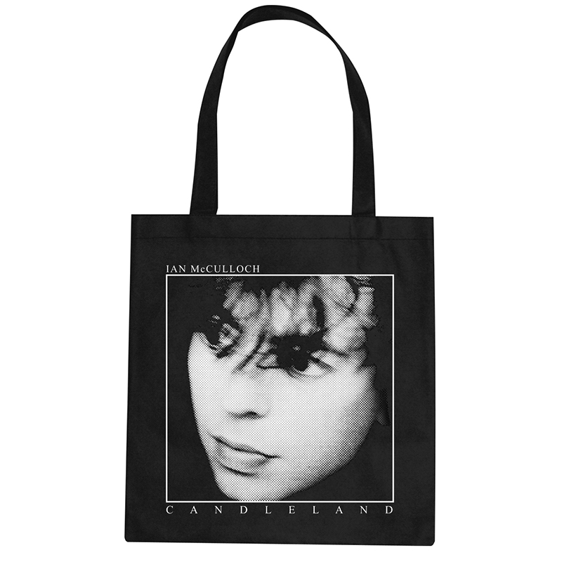 Ian McCulloch Candleland Black Tote Bag | Ian McCulloch Official ...